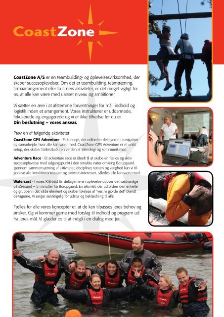 Se de mange muligheder her (pdf) - Comwell Borupgaard