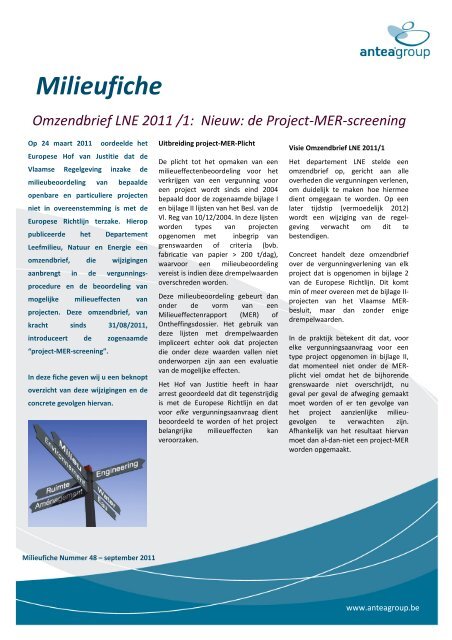 De Project-MER-screening - Antea Group
