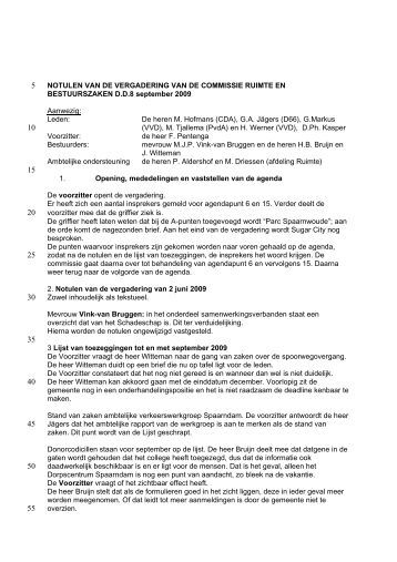 Vergaderen, een agenda opstellen en notulen maken