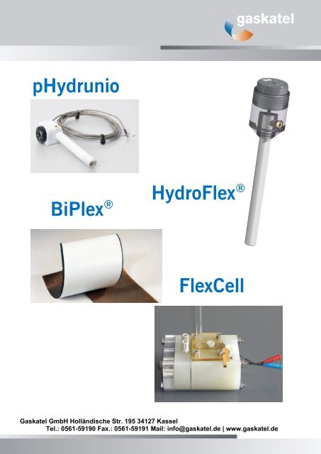 pHydrunio BiPlex HydroFlex FlexCell