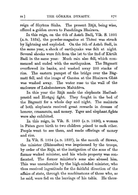 history of nepal. - Sanskrit Manuscripts Project, Cambridge