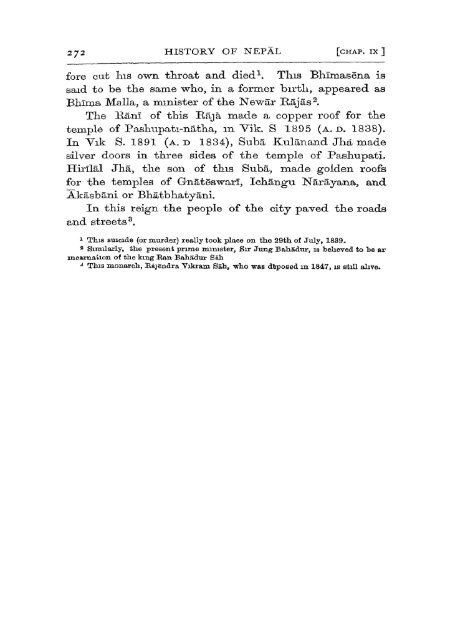 history of nepal. - Sanskrit Manuscripts Project, Cambridge