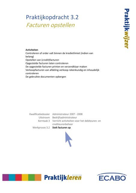 Facturen opstellen - Stichting Praktijkleren