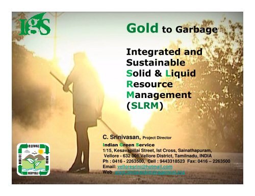 SLRM Model Vellore - Athena Infonomics