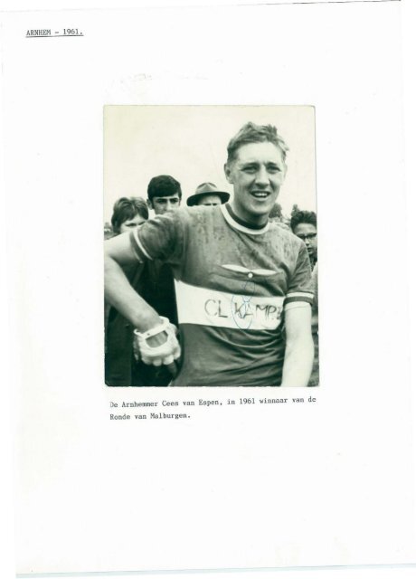 ARNHEM - 1961. De Arnhemmer Cees van Espen, in ... - Reto Arnhem
