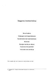 Stoomtabel voor de Siemens combi-stoomoven - Keukenhof van ...