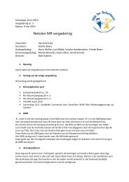 Laatste notulen VvE vergadering - De 4 Windstreken - Home