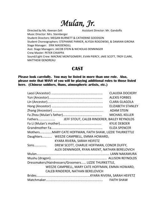 Mulan, Jr.