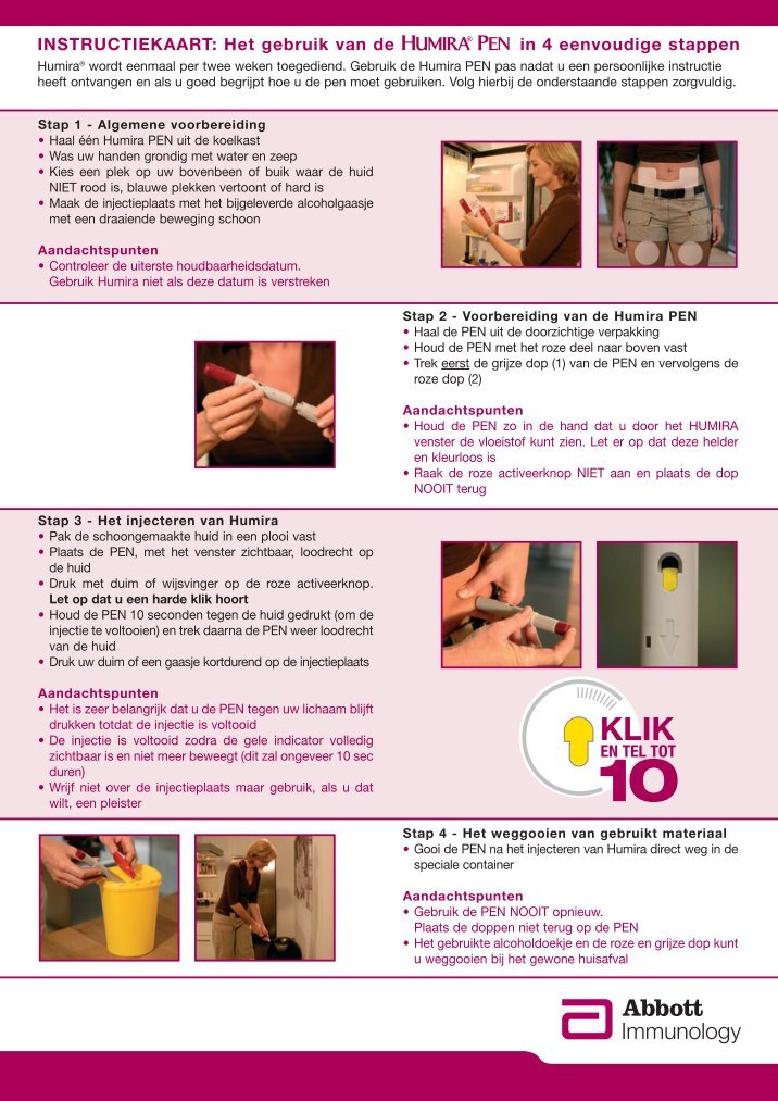 Instructiekaart Magazines