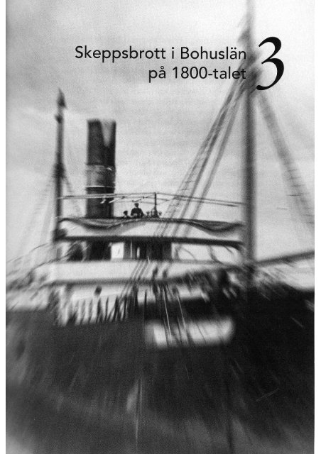 Skeppsbrott i Bohuslän på 1800-talet