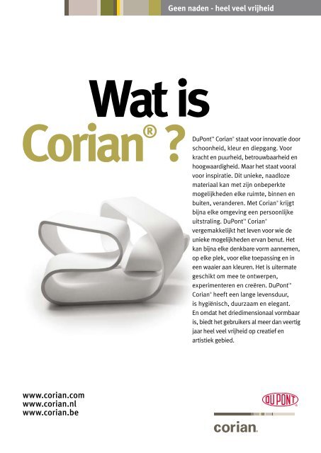 Wat is Corian