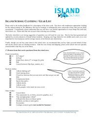 Ranger School Packing List - U.S. Army