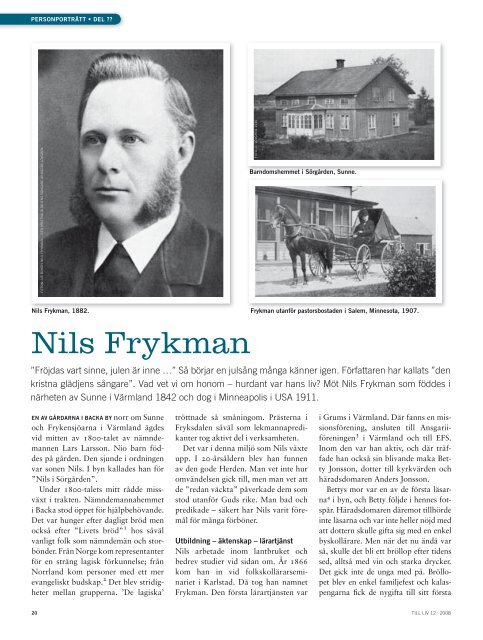 Nils Frykman - Till Liv