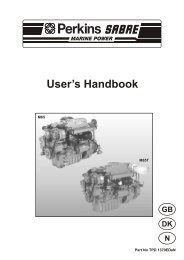 Perkins Sabre 415GM 422GM 422TGM 4.4GM 4.4TGM 4.4TWGM ...