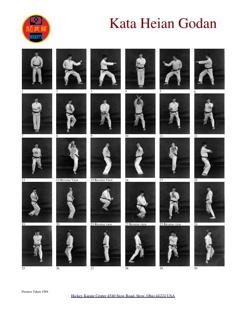 Kata Heian Godan - Hickey Karate Center