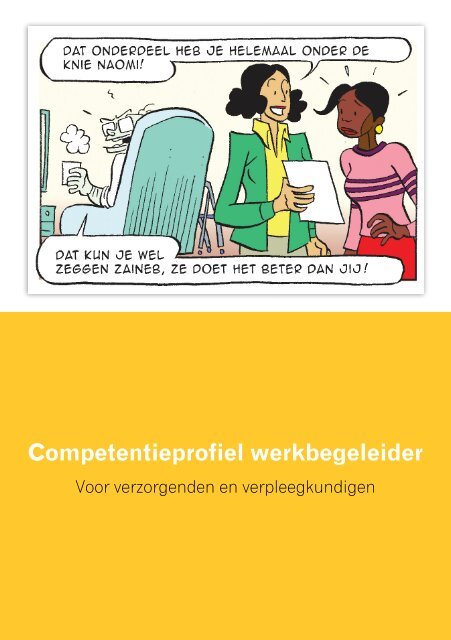 Download het competentieprofiel voor ... - werk in de zorg