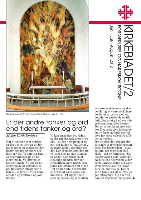 Er der andre tanker og ord end tidens tanker og ord? - Værløse kirke