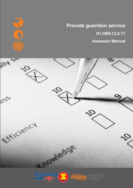 Provide gueridon service