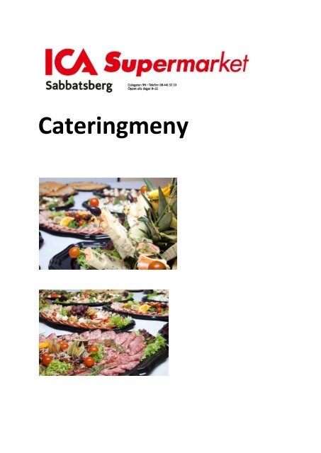 Här kan du ladda ner vår meny med sortiment och priser. - Ica