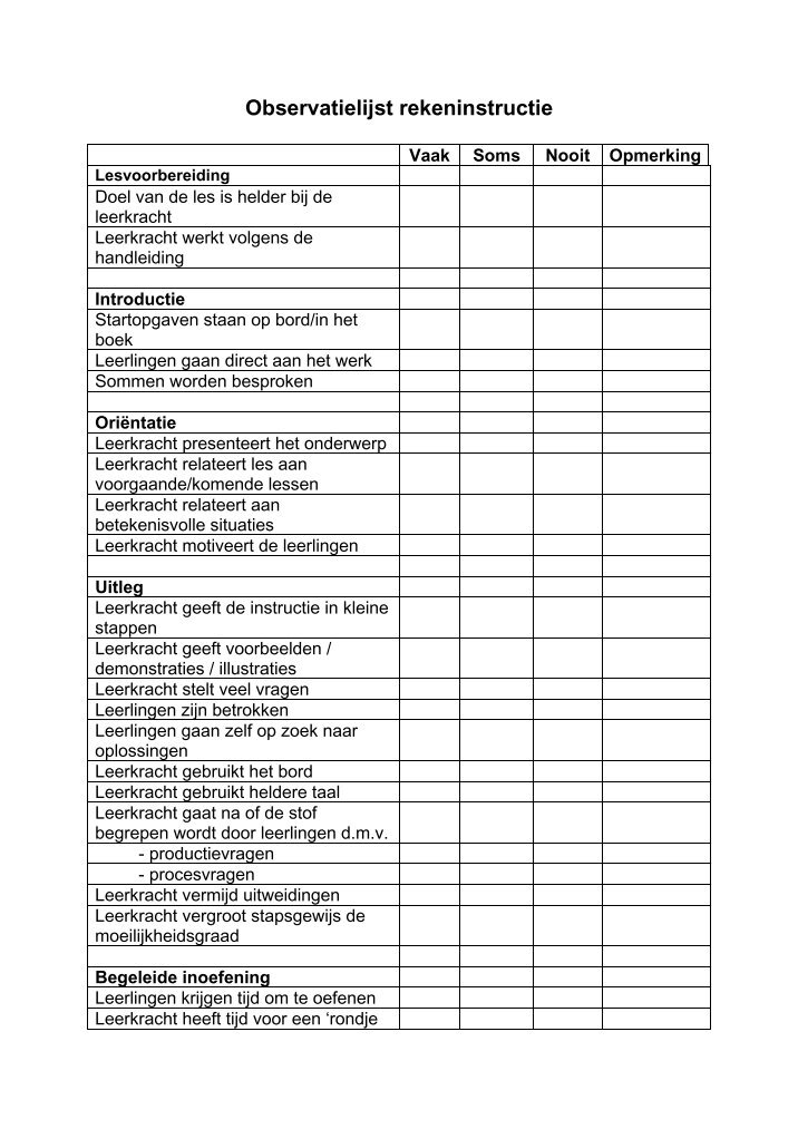 Observatielijst Magazines