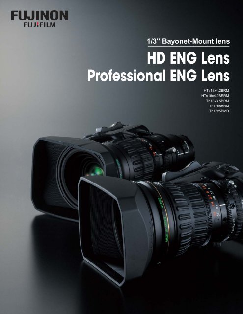 HD ENG Lens Professional ENG Lens - Fujinon