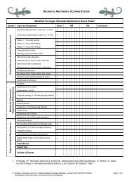 NEONATAL ABSTINENCE SCORING FORM NEONATAL ...