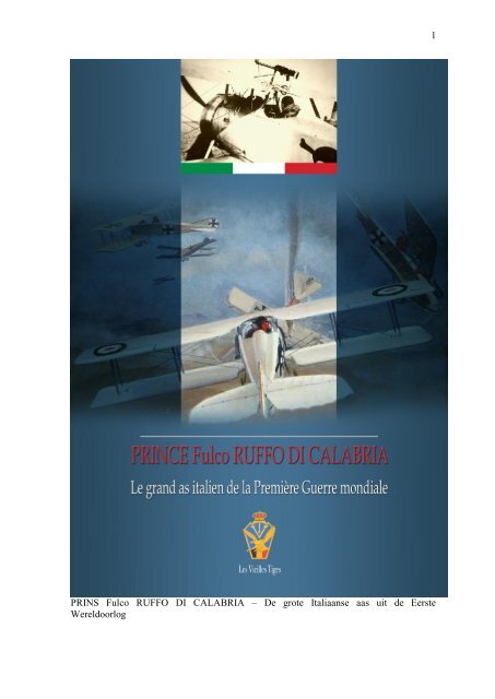 1 PRINS Fulco RUFFO DI CALABRIA – De grote ... - Vieilles Tiges