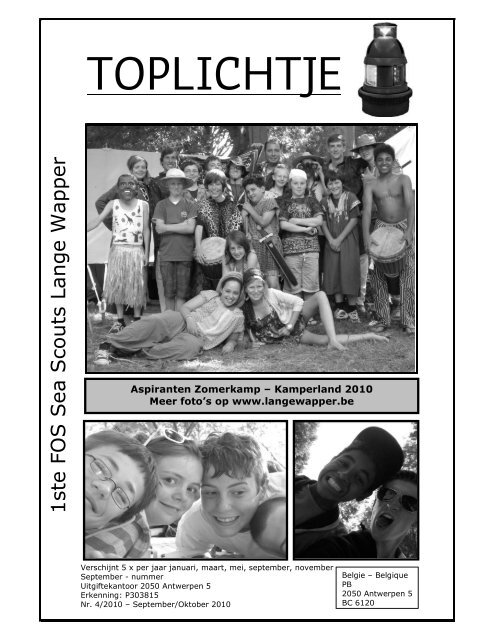 oktober 2010 - 1 ste lange wapper - zeescouts