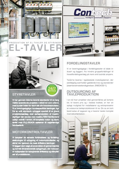 EL-TAVLER - Contech Automatic ApS