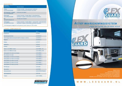 Download de LEXGUARD assortimentsfolder - Intertruck