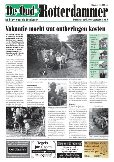 Jaargang 4, nr 7, week 14 - De Oud Rotterdammer