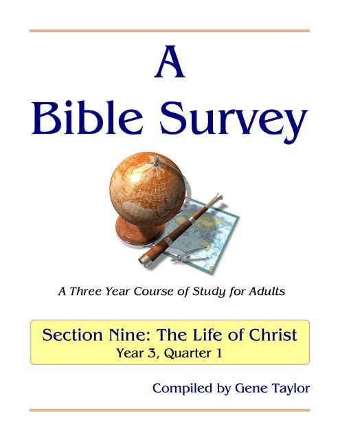 Amplified Bible Curriculum: Year 3, Quarter 1 - Church of Christ