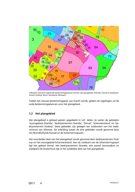 Indicatief overzicht vige