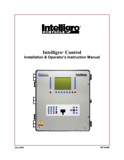 Intelligro® Control - Agile Mfg.