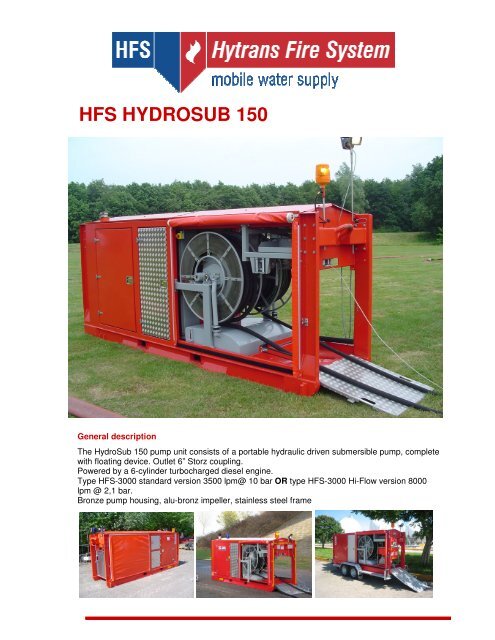 HFS HYDROSUB 150