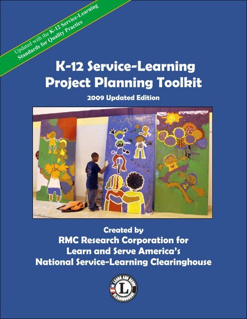 K-12 Service-Learning Project Planning Toolkit - National FFA ...