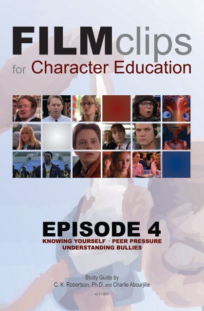 Sample Study Guide - Film Clips for Character Education