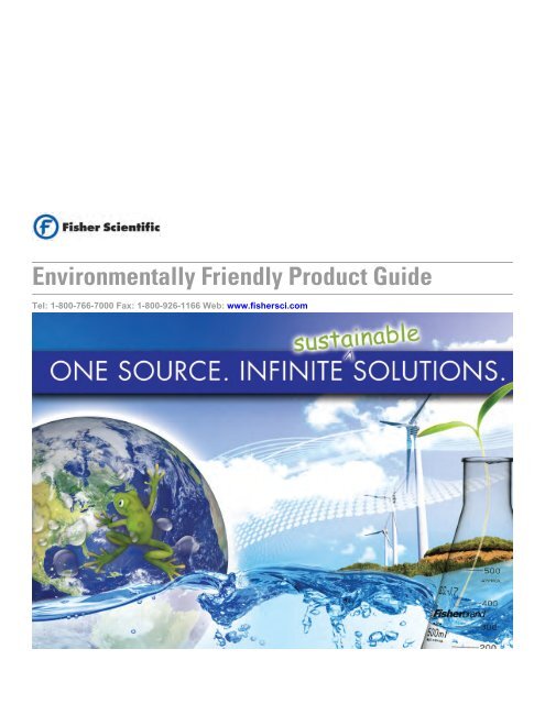 Environmentally Friendly Product Guide - Fisher Scientific