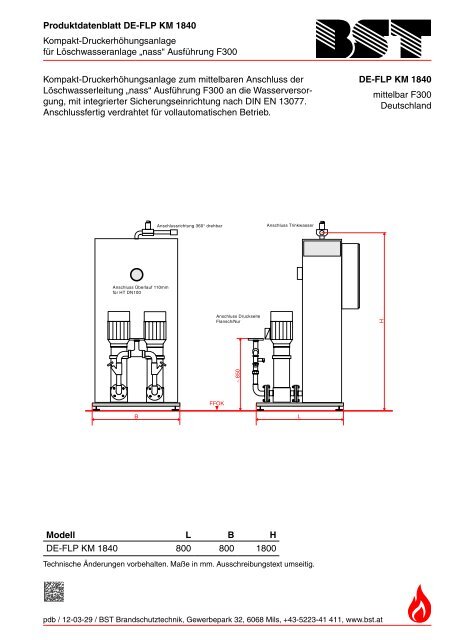 KM18 - BST Brandschutztechnik