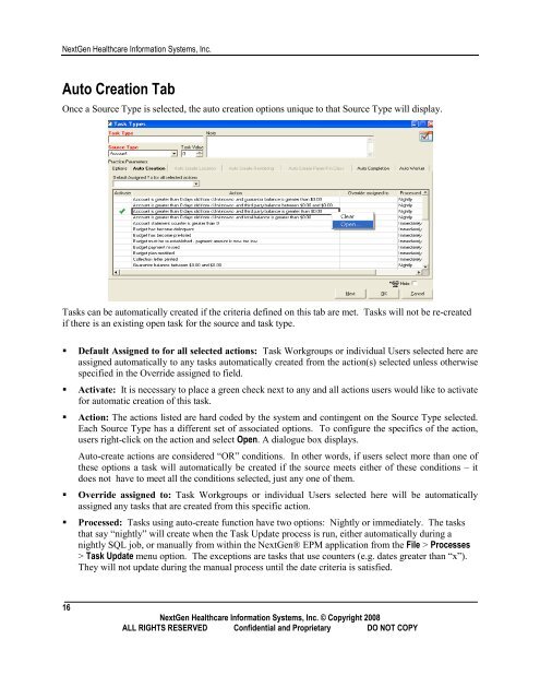 NextGen Healthcare Inform