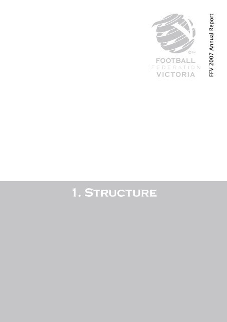 1. Structure - Football Federation Victoria