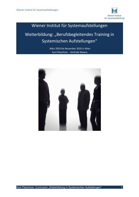 Curriculum Weiterbildung - Elisabeth & Kurt Fleischner