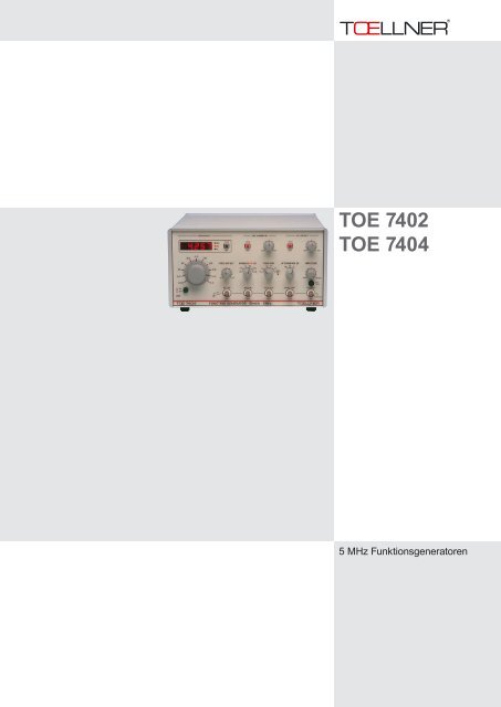 TOE 7402_04d.pdf - SIBO Electronic