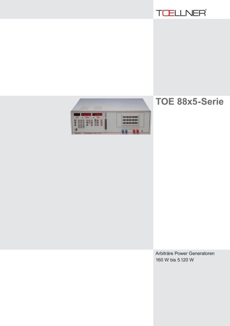 TOE 8805_88165d.pdf - SIBO Electronic