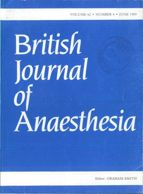 Front Matter Pdf Bja