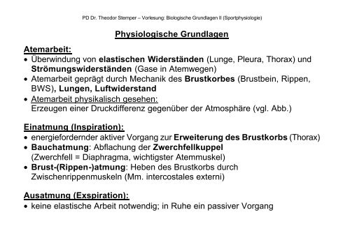 PD Dr. Theodor Stemper