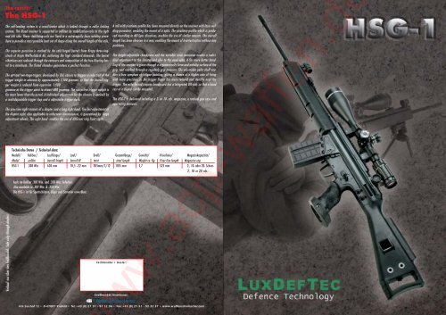 The HSG-1 - ACP-Waffen