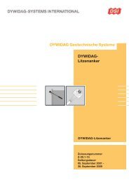 GEWI® Threadbar System - DYWIDAG Systems International
