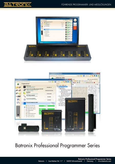 Batronix Professional Programmer Series - ELV