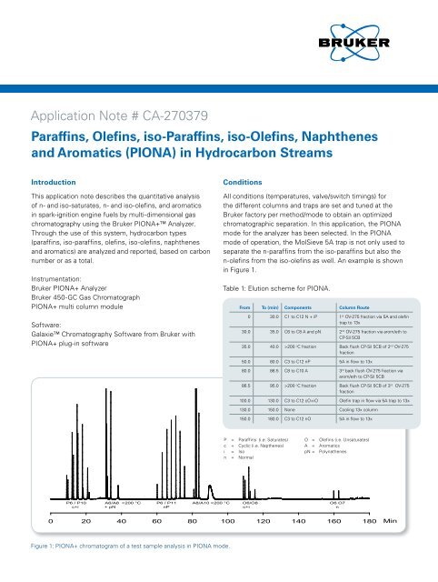 PIONA - Bruker Daltonics